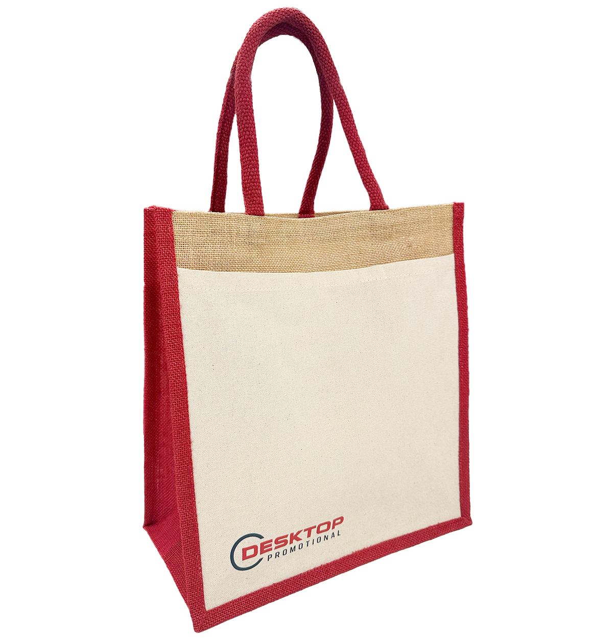 Westfield Jute Bag with Pocket - (D23596)